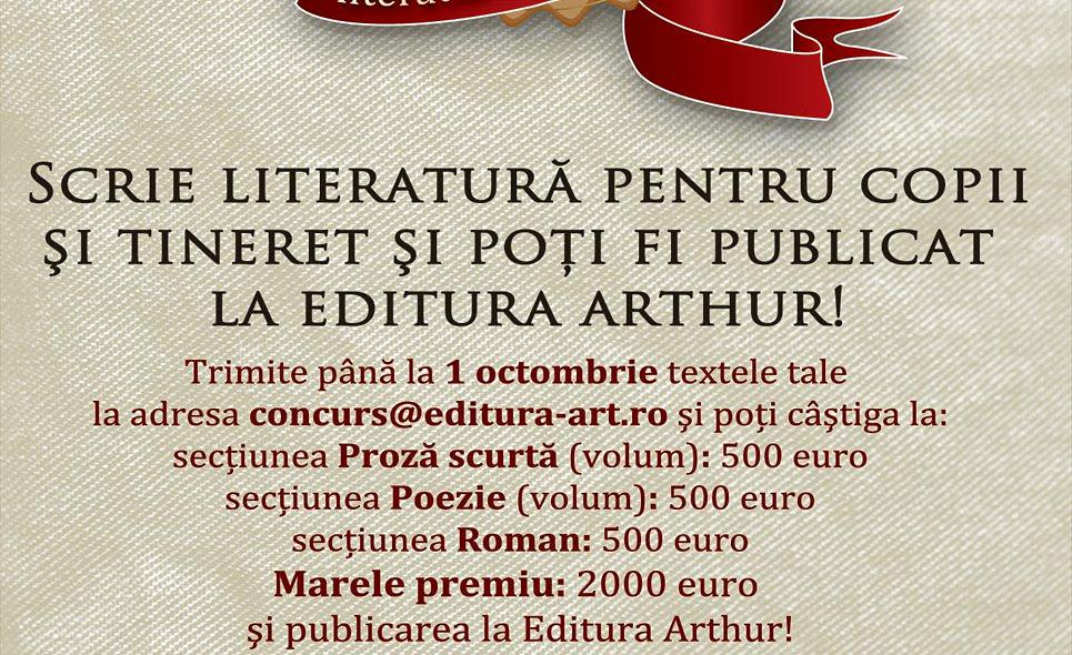Scrie literatură pentru copii şi tineret şi poţi fi publicat la Editura ...